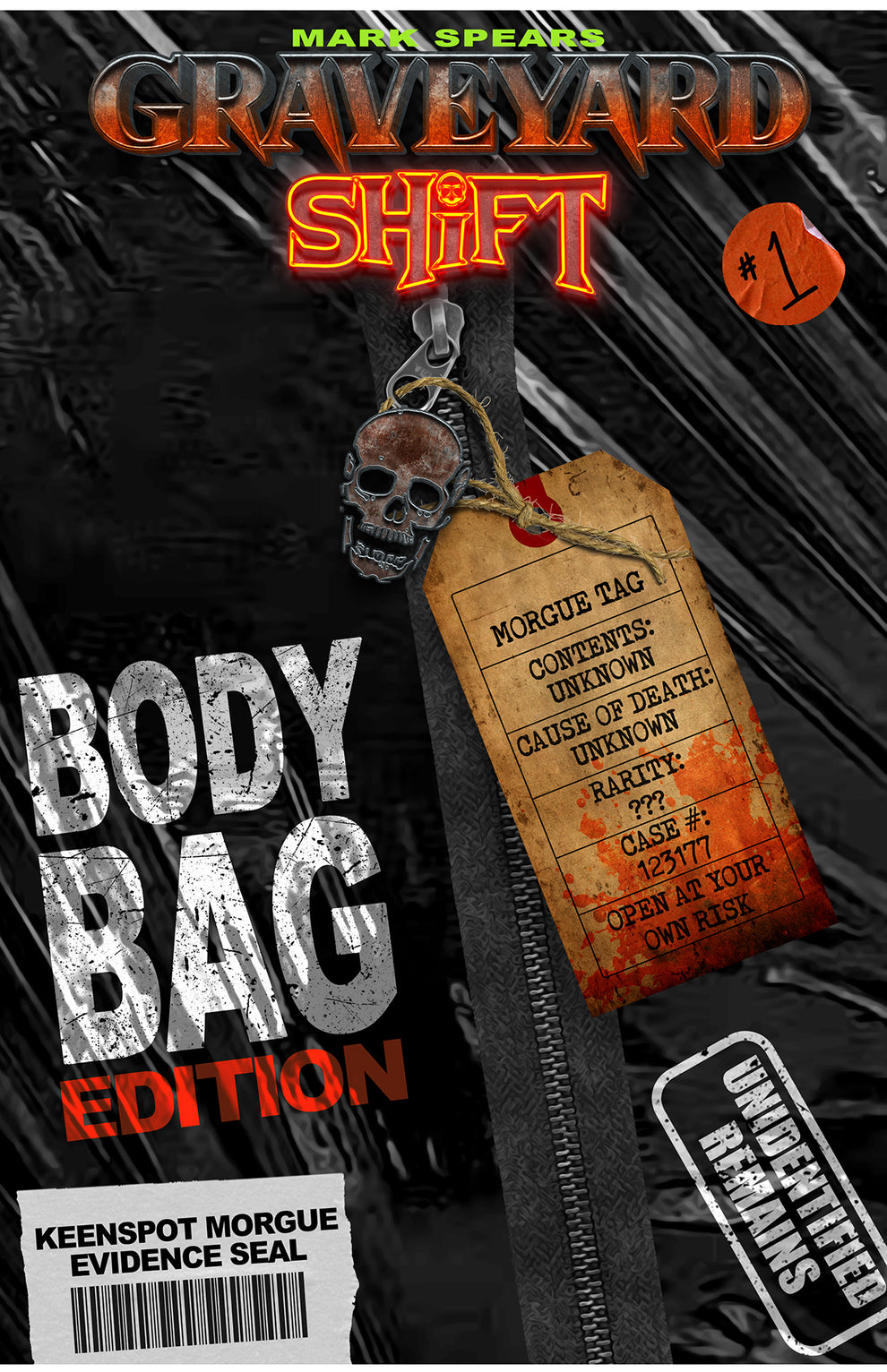MARK SPEARS GRAVEYARD SHIFT #1 CVR D MARK SPEARS BODY BAG EDITION BLIND ...