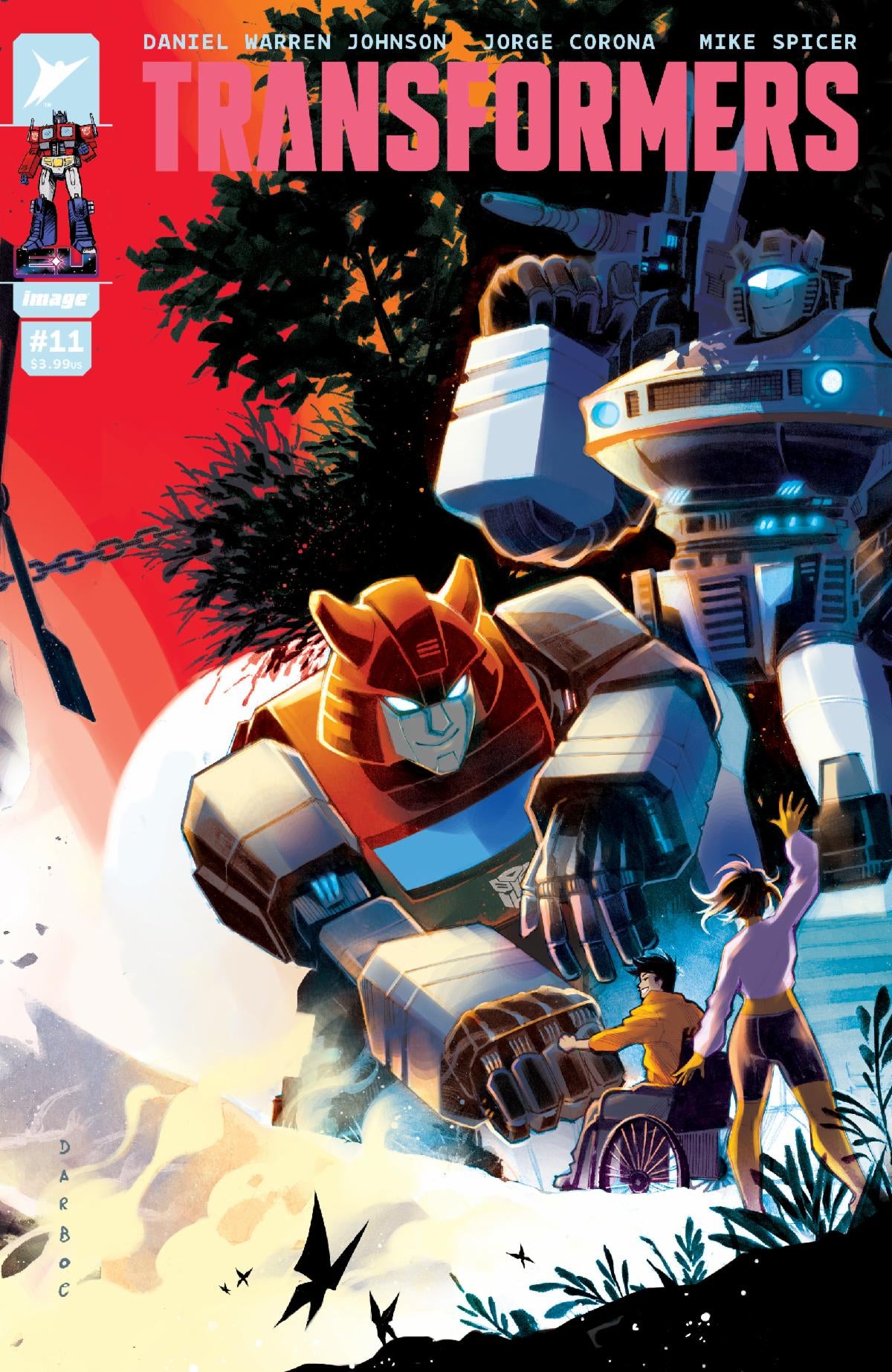 TRANSFORMERS #11 CVR B JORGE CORONA & MIKE SPICER VAR – Comicbookeroo